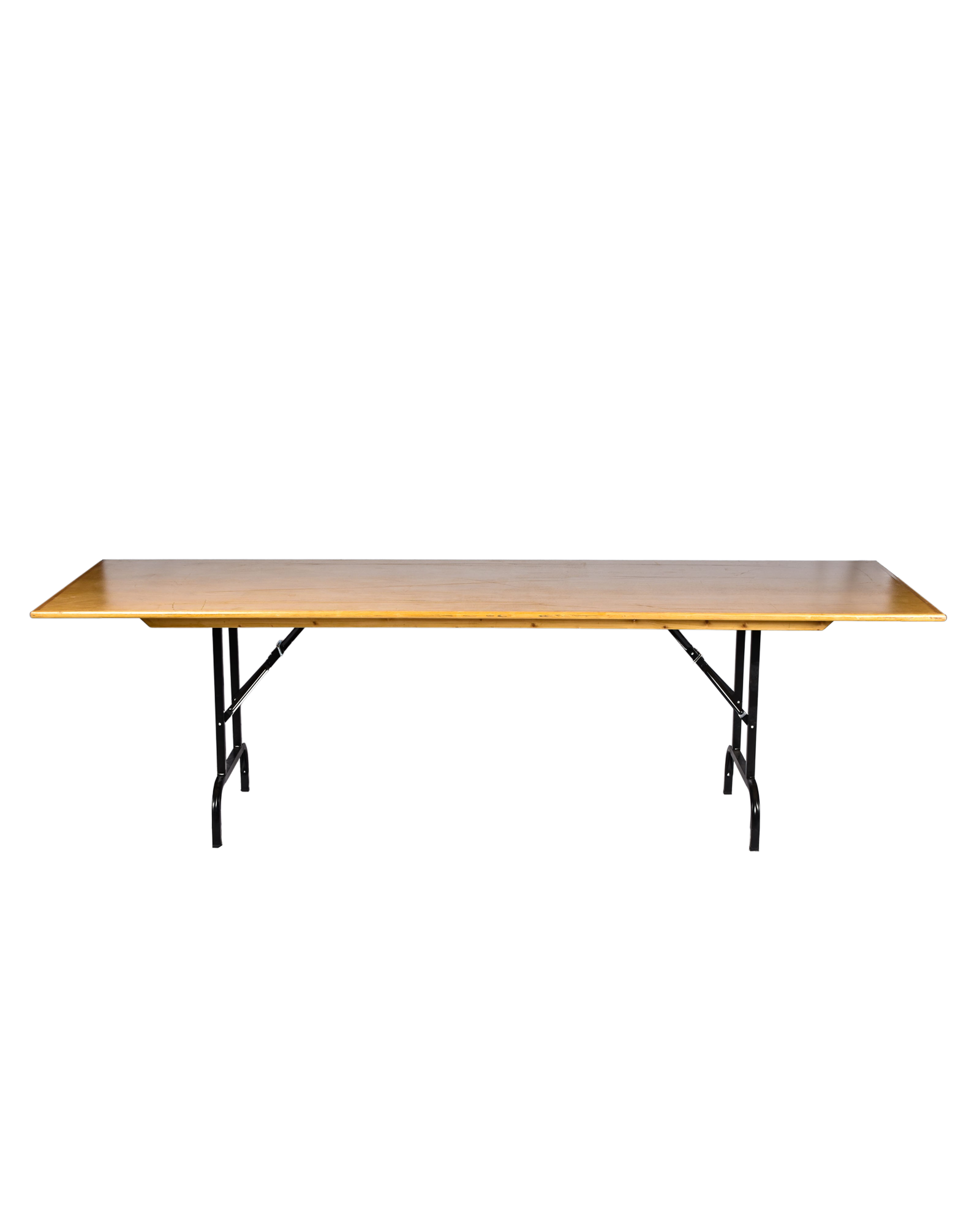 Mesa retangular de madeira 2.50m x 0.90m - Magic Rent